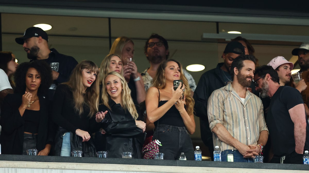 Taylor Swift Attends Chiefs vs. Jets Game with Celeb Squad