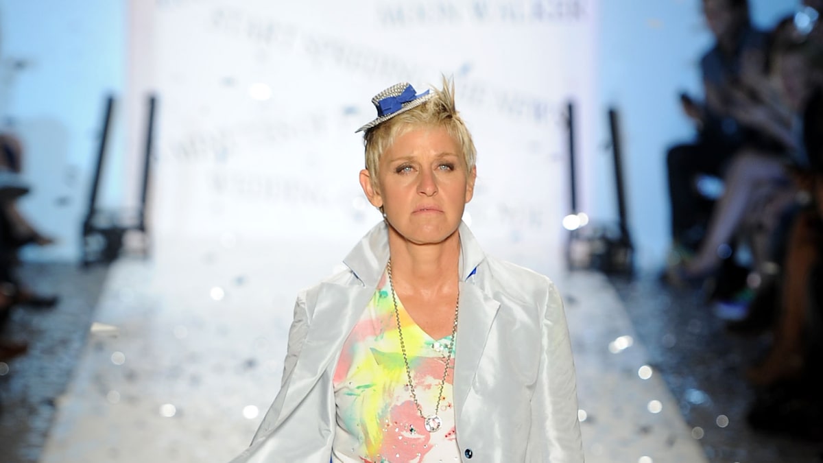 Ellen DeGeneres at NY Fashion Week