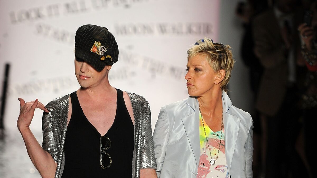 Ellen DeGeneres at NY Fashion Week