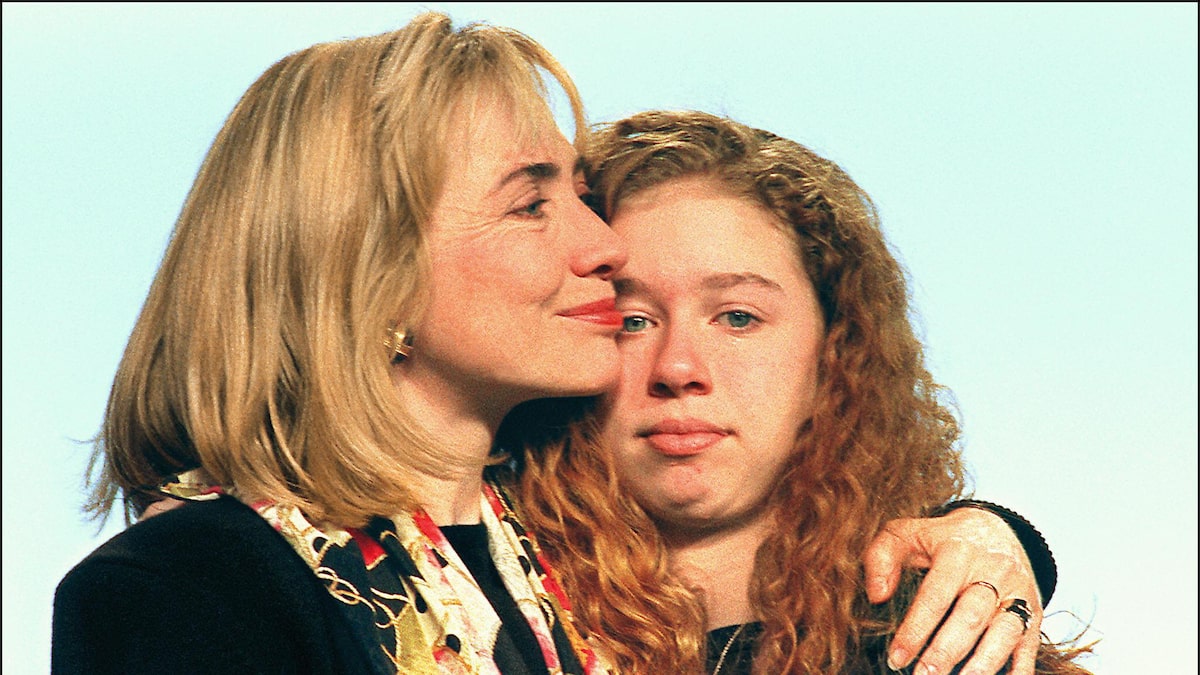 The Clinton Family Through the Years