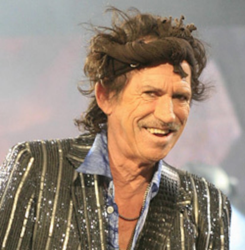 Keith Richards Admits Snorting Father's Ashes