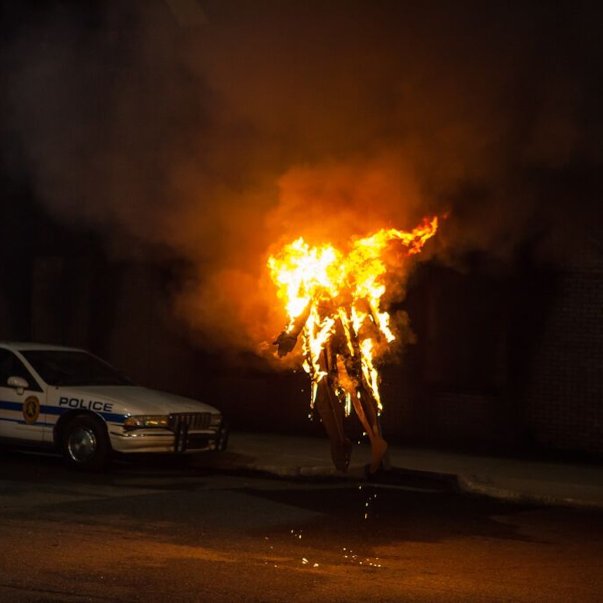 Real Fire Torch