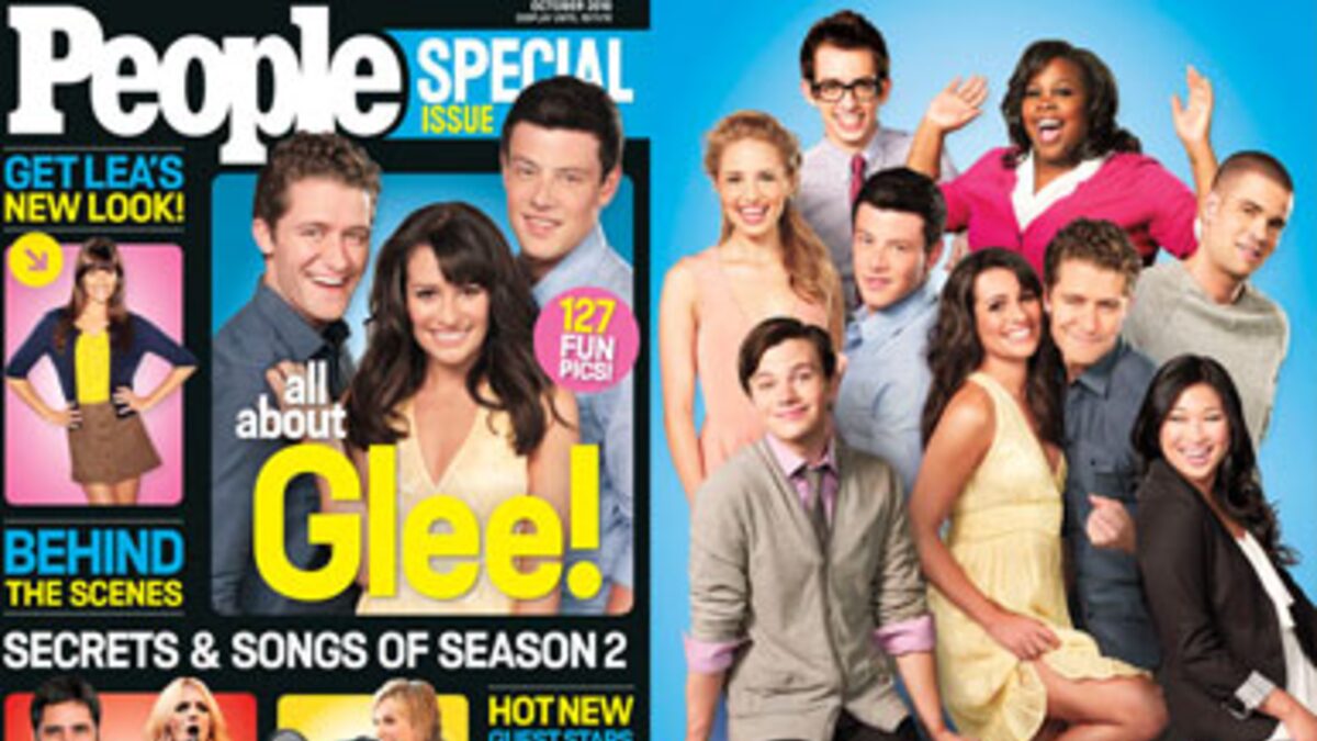 Glee Magazine Covers