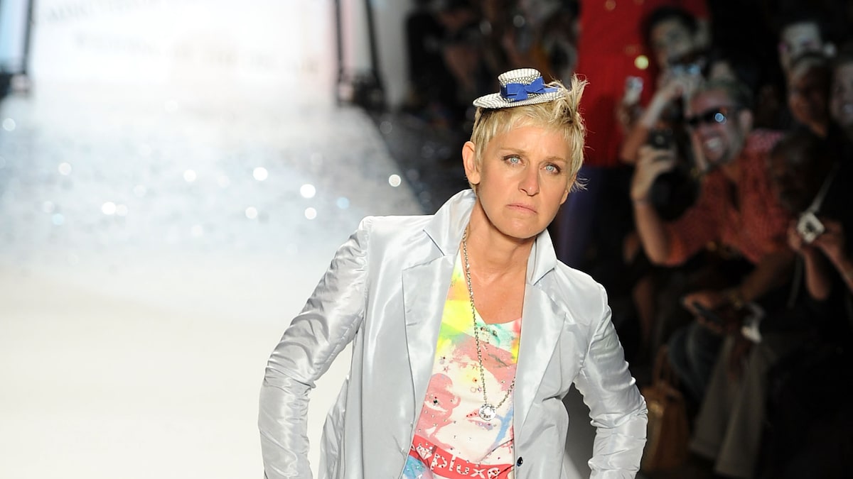 Ellen DeGeneres at NY Fashion Week