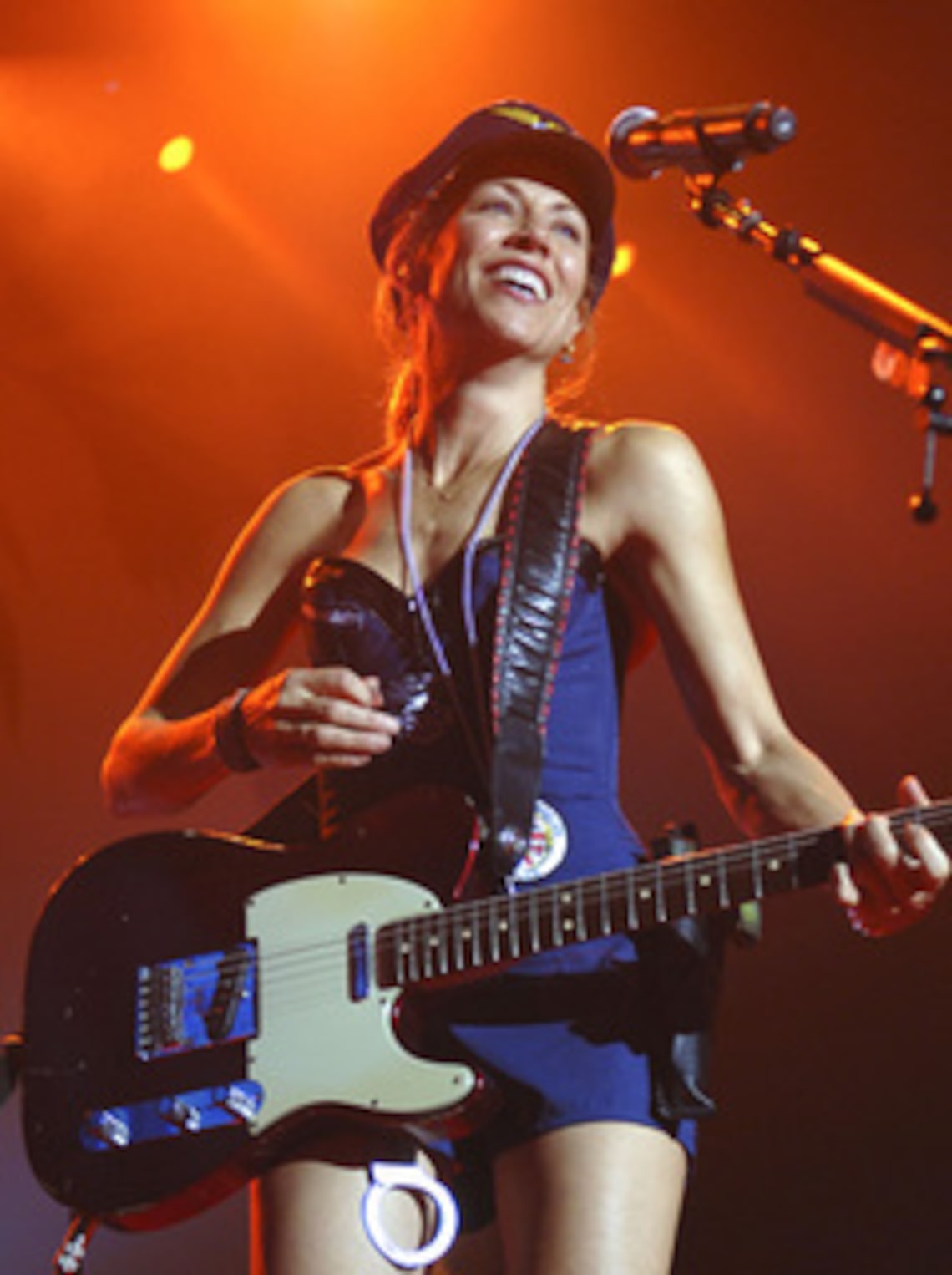 Sheryl Crow Bikini On Stage