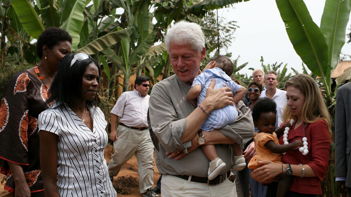 The Clinton Family Through the Years