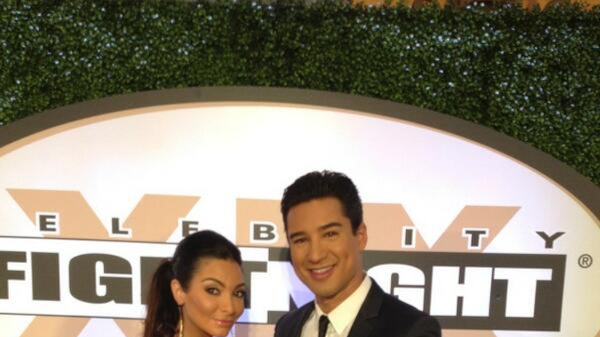 Mario Lopez at Celebrity Fight Night