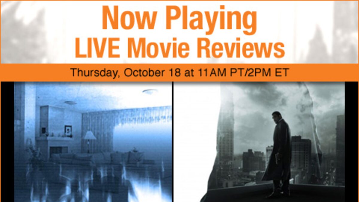 'Now Playing' -- Live Movie Reviews