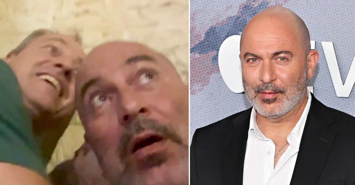 Actor Lior Raz Takes Cover from Rocket Attack in Israel — Video