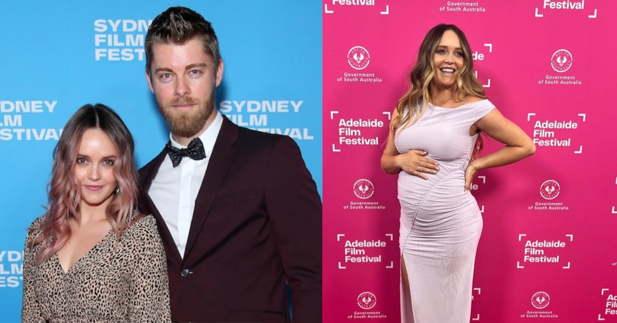 Luke Mitchell And Rebecca Breeds Baby