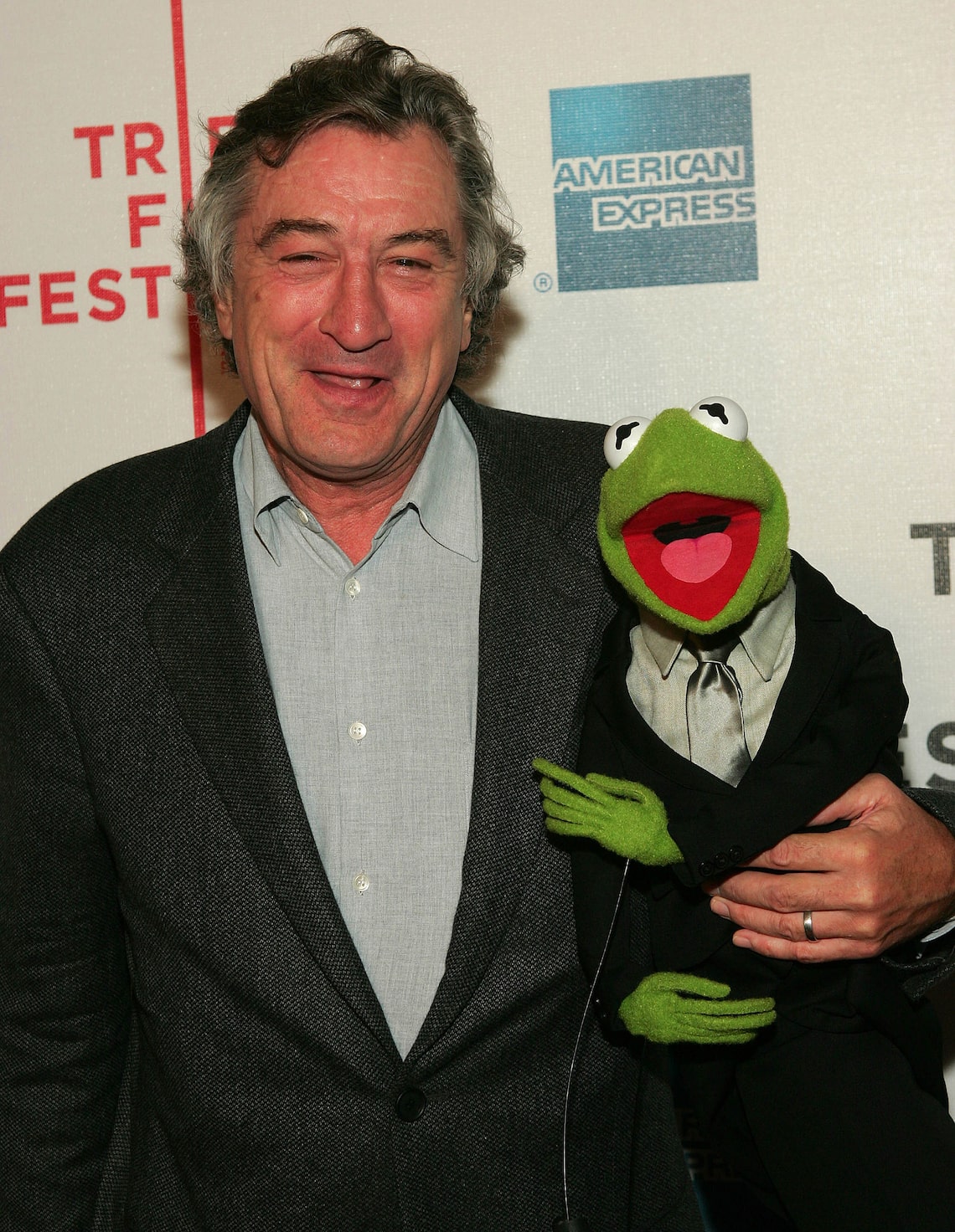 Stars with Muppets