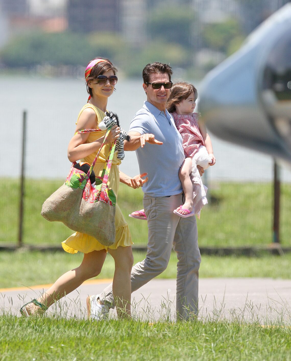 Katie Holmes And Baby Suri