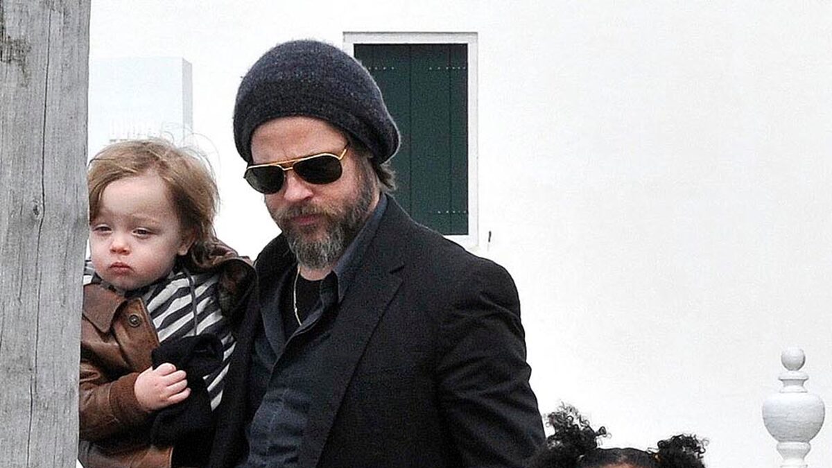 Brad, Angie and the Kids Spend Easter in Italy